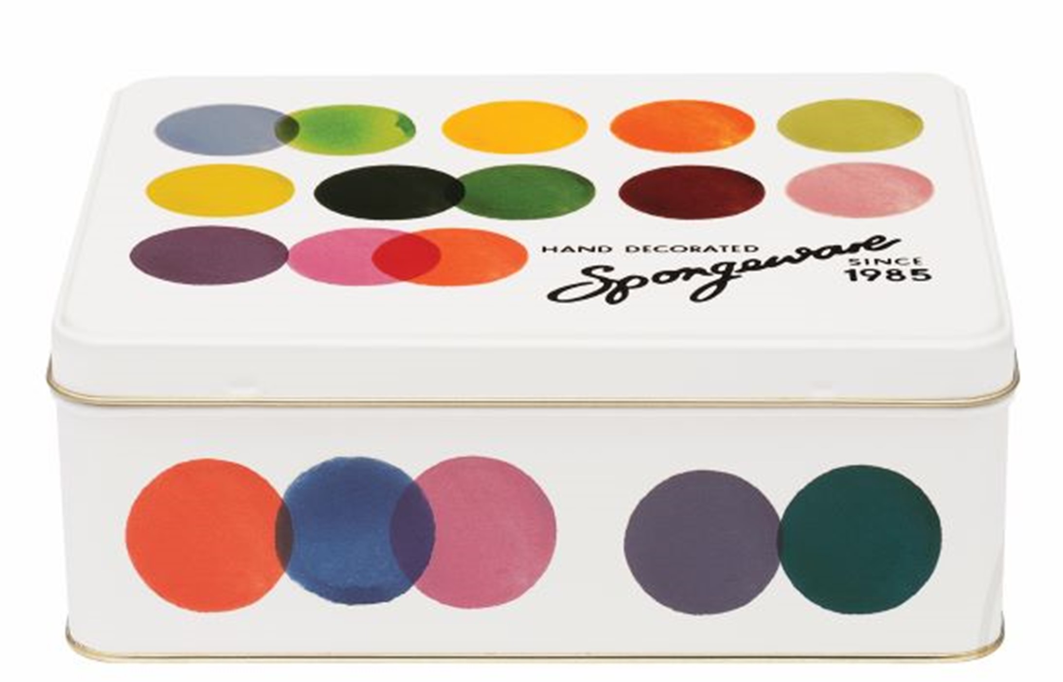 Polka Dots: Emma Bridgewater - Colour Palette Design - Deep Rectangle Tin